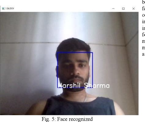 figure 1 from automated attendance system based on facial recognition