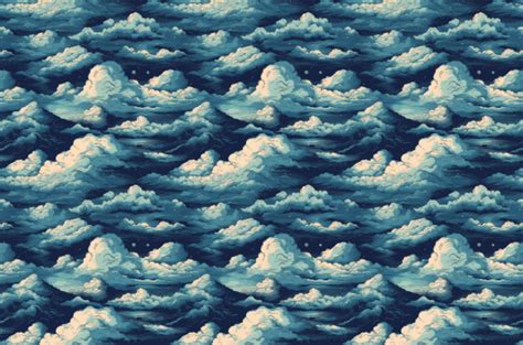 Retro Sky Patterns Colorful Background Graphic By Hiago Moreira
