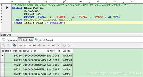 decode函数的基本理解与简单应用 decode a 2 1 0 csdn博客