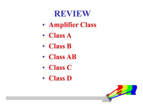Difference Between Class A B And Class D Amplifiers Class A