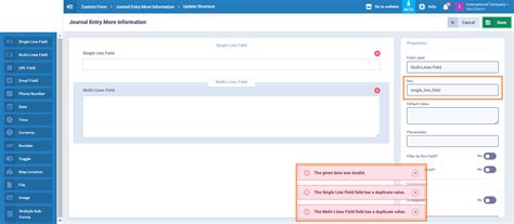 Journal Entries Custom Fields Daftra Knowledge Base