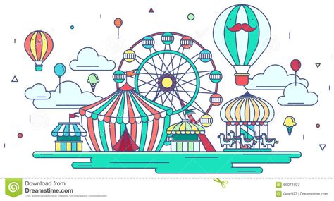 Theme Park Ideas Drawing At Rocio Wilds Blog