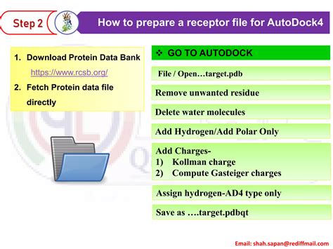 Molecular Docking Using Autodock Pdf Chemistry Science