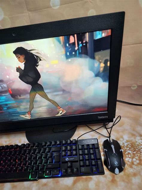 Lenovo Business Thinkcentre Aio All In One Refurbished Computers Tech Desktops On Carousell