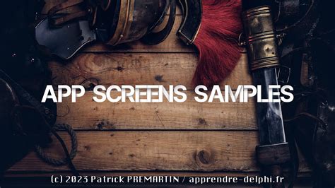 App Screens Samples Delphi C Builder FireMonkey YouTube