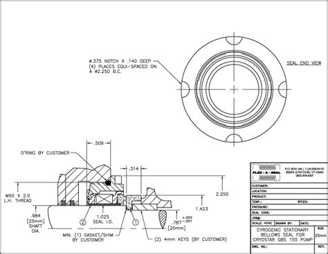 Applications Cryogenics Flexaseal Engineered Seals And Systems