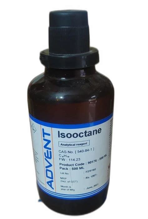 Isooctane Chemical Liquid Grade Standard Analytical Grade At ₹ 1287 Kg In Pune