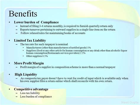 Gst Composite Scheme Ppt