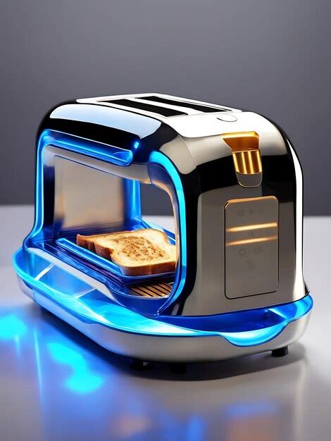 Premium Ai Image A Futuristic Toast Maker Machine By Ai Generated