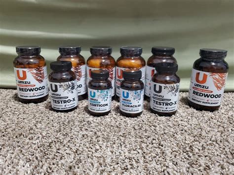 Testro X All Natural Male Health Supplement By Umzu
