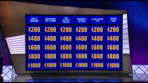 Jeopardygame Board Game Shows Wiki Fandom