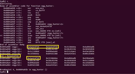 Shellcode Egg Hunter Linux X86