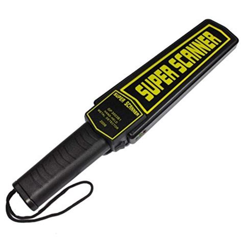 Buy Easydex Hand Held Metal Detector Super Scanner With Beep Vibrator Online At Low Prices In