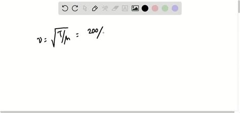 Solveda String With A Linear Mass Density Of Fing With A Linear Mass