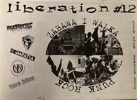 Liberation 122004 Zine Punk Rock Chorzów Kup Teraz Na Allegro Lokalnie