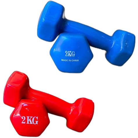 Гантели виниловые 2 кг - Sporty