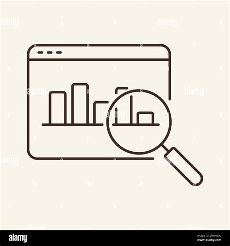 Analytics Line Icon Stock Vector Image And Art Alamy