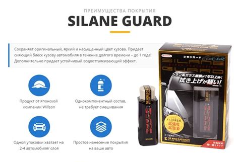 Жидкое стекло Willson Silane Guard, защитное покрытие для кузова авто ...