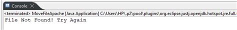 How To Move A File Using Java