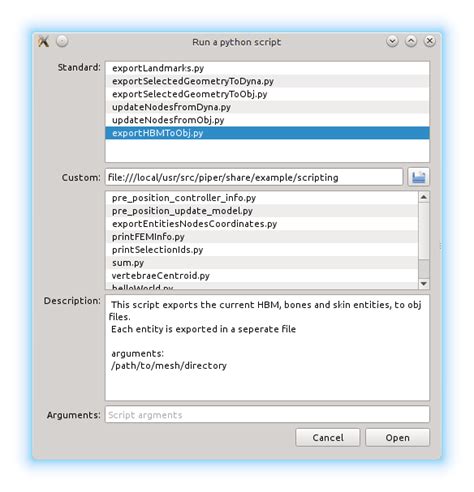 Piper Scripting And Batch Mode