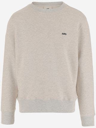 【送料and関税込】autry Cotton Sweatshirt With Logo Unisex Autryニット・セーター