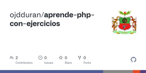 GitHub Ojdduran Aprende Php Con Ejercicios