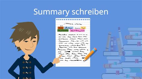 Summary Schreiben How To Write A Summary Studyflix Youtube