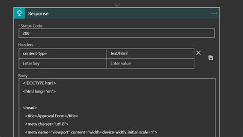 Azure Logic Apps Approval Workflow Using Html Form