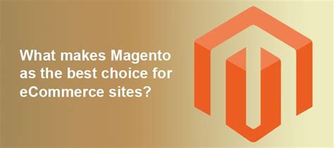 What Makes Magento As The Best Choice For Ecommerce Sites