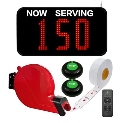 Take A Number System Queue Wireless Calling System With 1 Want It All