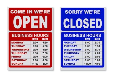 Premium Vector Shop Open Closed Sign