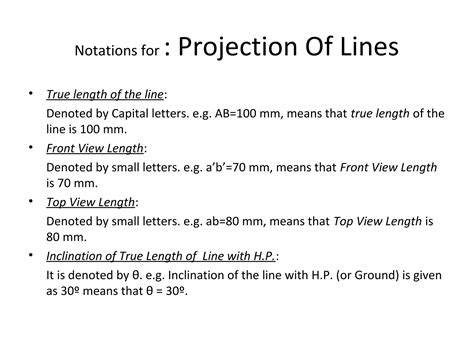 Engineering Graphics Projection Of Points And Lines Ppt