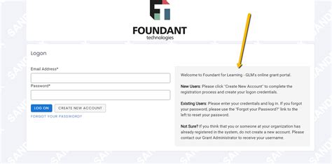 customize the logon page message foundant technologies