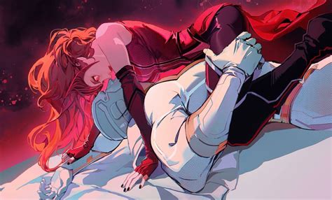 Scarlet Witch Wanda Maximoff Vision And White Vision Marvel And