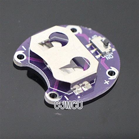 Henglifu 1pcs Arduino Lilypad Coin Cell Battery Holder Cr2032 Battery