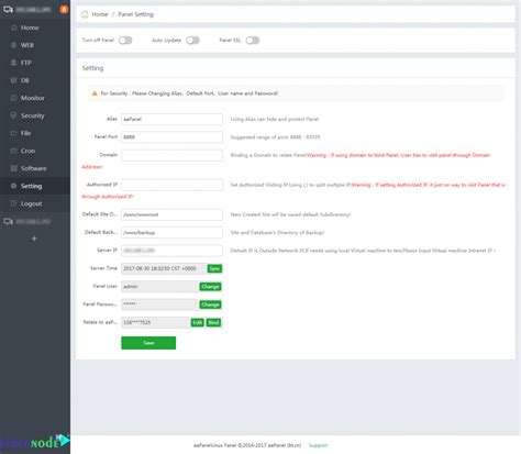 introducing aapanel hosting control panel eldernode blog
