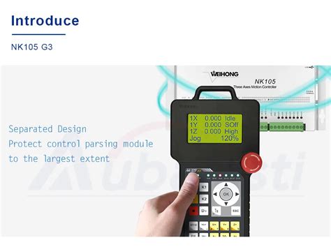 WeiHong NcStudio NK G CNC DSP Motion Control System CNC Router A Wavetopsign