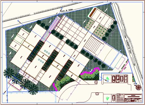 Ceiling Plan Of School Dwg File