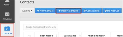 guide to updating data fields for existing contacts in callhub