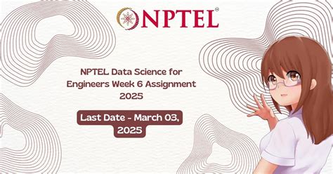 nptel data science for engineers week 6 assignment 2025