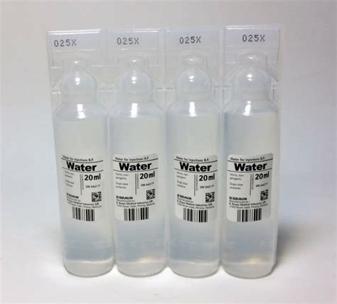 Mini Plasco Water For Injection Progress Healthcare