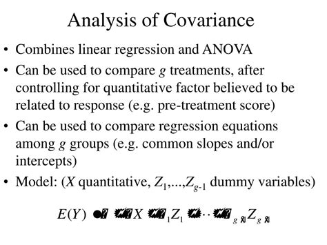 Ppt Comprehensive Guide To Analysis Of Covariance Ancova Powerpoint Presentation Id 9483840