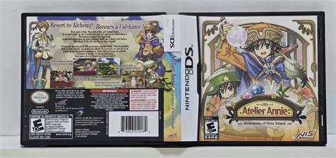 Atelier Annie Alchemists Of Sera Island Nintendo Ds Semi Novo Carvalho Games