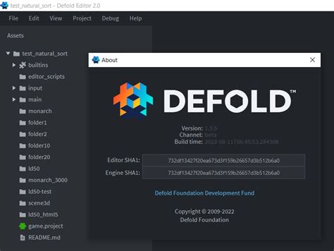ide unsorted order of assets · issue 6806 · defold defold · github