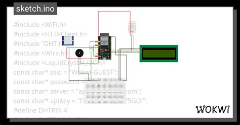 Monitoring System Wokwi Esp32 Stm32 Arduino Simulator