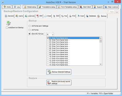 AutoDoc HSE Build A Download Screenshots