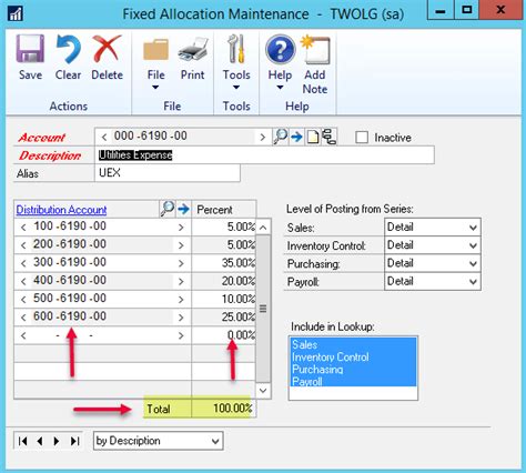 Dynamics Gp Unit Accounts And Allocation Accounts Stoneridge Software