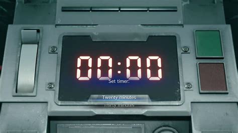 choose set timer 20 minutes or 30 minutes in final fantasy 7 remake