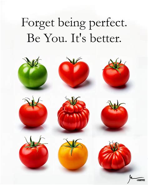 Too Many Of You Are Trying To Be The “perfect” Fruit 🍎 Or Vegetable 🌽