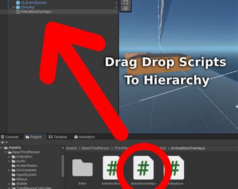 Unity Drag Drop Component To Hierarchy By Roxgame
